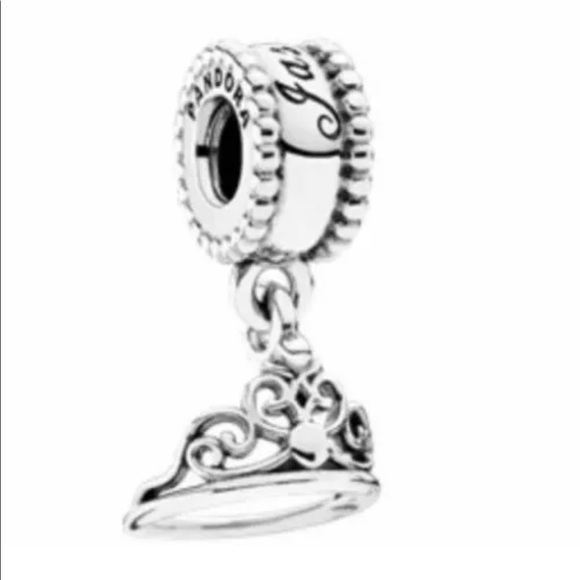 Pandora | Jewelry | Authentic Pandora Jasmines Tiara Charm | Poshmark